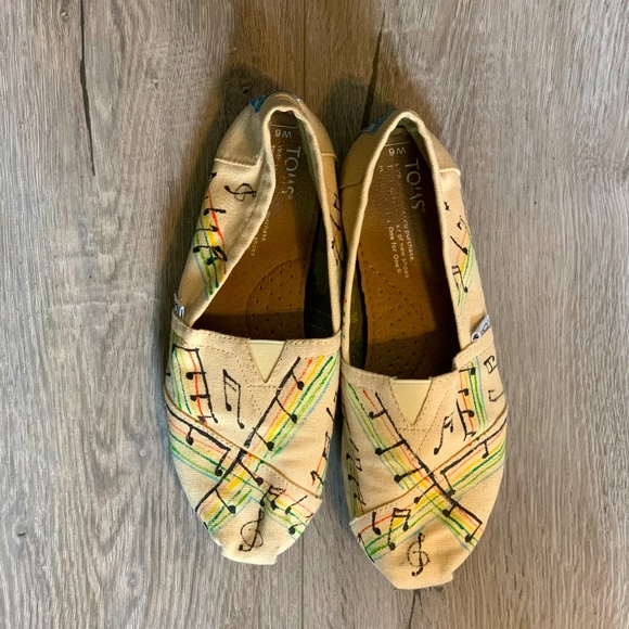 Toms | Shoes | Toms Haiti Music Notes Classics | Poshmark